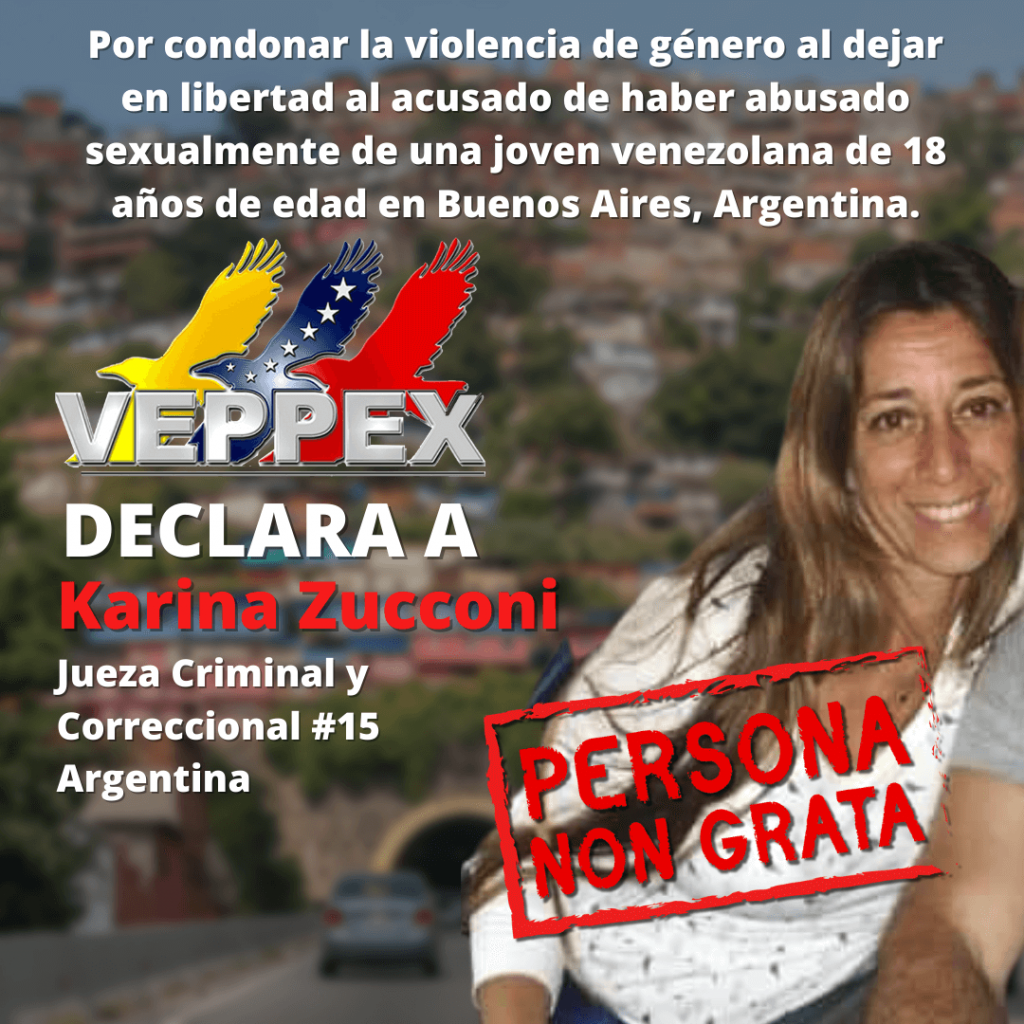 VEPPEX declara Persona Non-Grata - VEPPEX